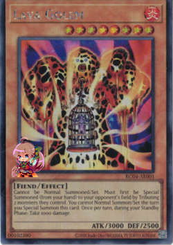 Lava Golem [RC04-AE001-SCR] – Cardingedge