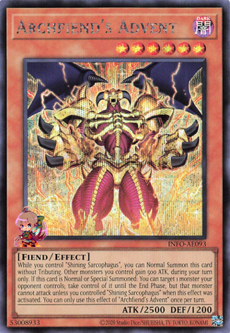 Archfiend's Advent [INFO-AE093-SCR] – Cardingedge