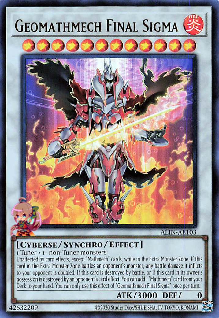 Geomathmech Final Sigma [ALIN-AE103-UR] – Cardingedge