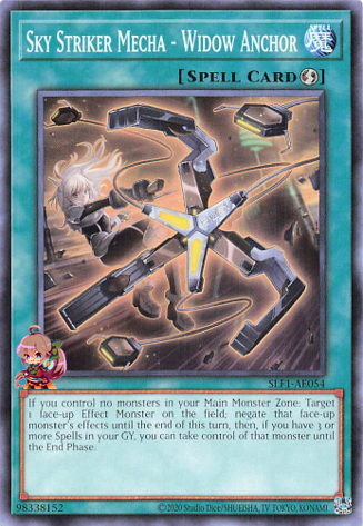 Sky Striker Mecha - Widow Anchor [SLF1-AE054-C] – Cardingedge