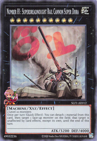 Number 81: Superdreadnought Rail Cannon Super Dora [SLF1-AE012-SR] – Cardingedge