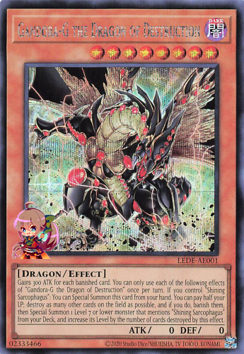 Gandora-G the Dragon of Destruction [LEDE-AE001-SCR] – Cardingedge