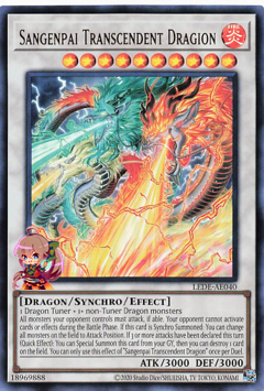 Sangenpai Transcendent Dragion [LEDE-AE040-UR] – Cardingedge