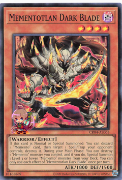 Mementotlan Dark Blade [CR04-AE065-SR] – Cardingedge