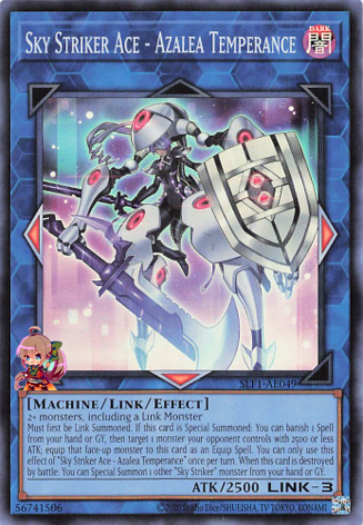 Sky Striker Ace - Azalea Temperance [SLF1-AE049-SR] – Cardingedge