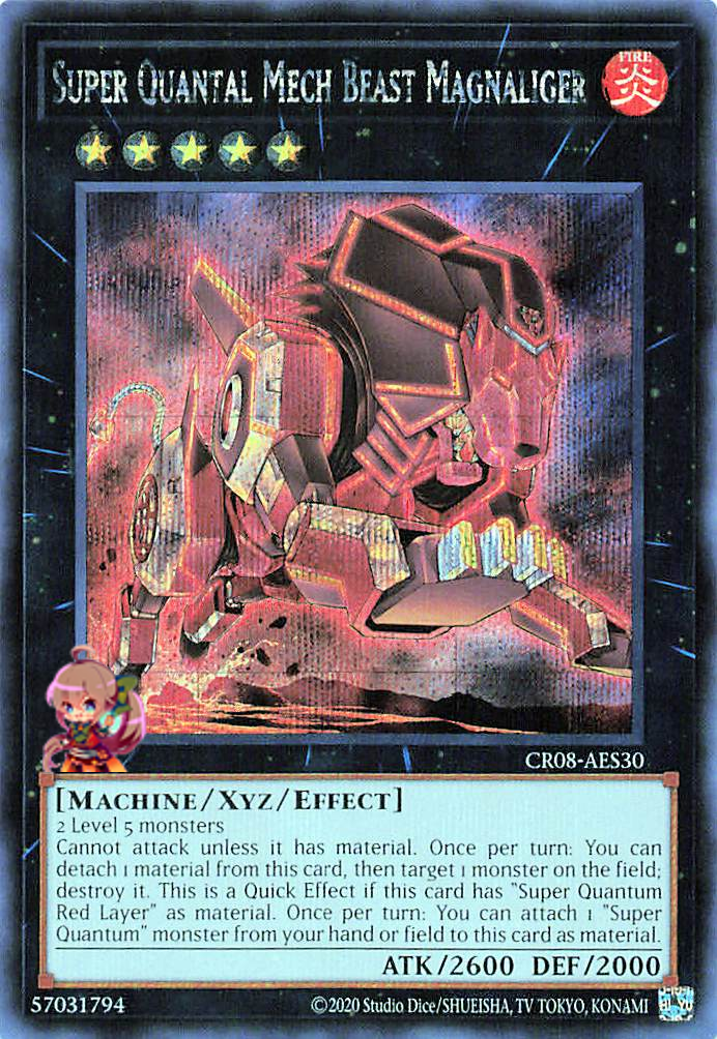 Super Quantal Mech Beast Magnaliger [CR08-AES30-SCR] – Cardingedge