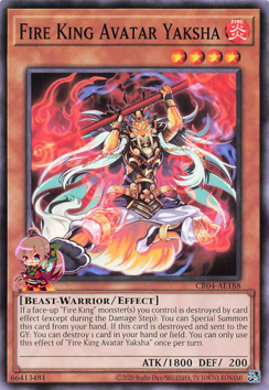 Fire King Avatar Yaksha [CR04-AE188-C] – Cardingedge