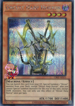 Orcust Harp Horror [CR02-AES25-SCR] – Cardingedge