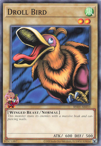 Droll Bird [BN01-AE033-C] – Cardingedge