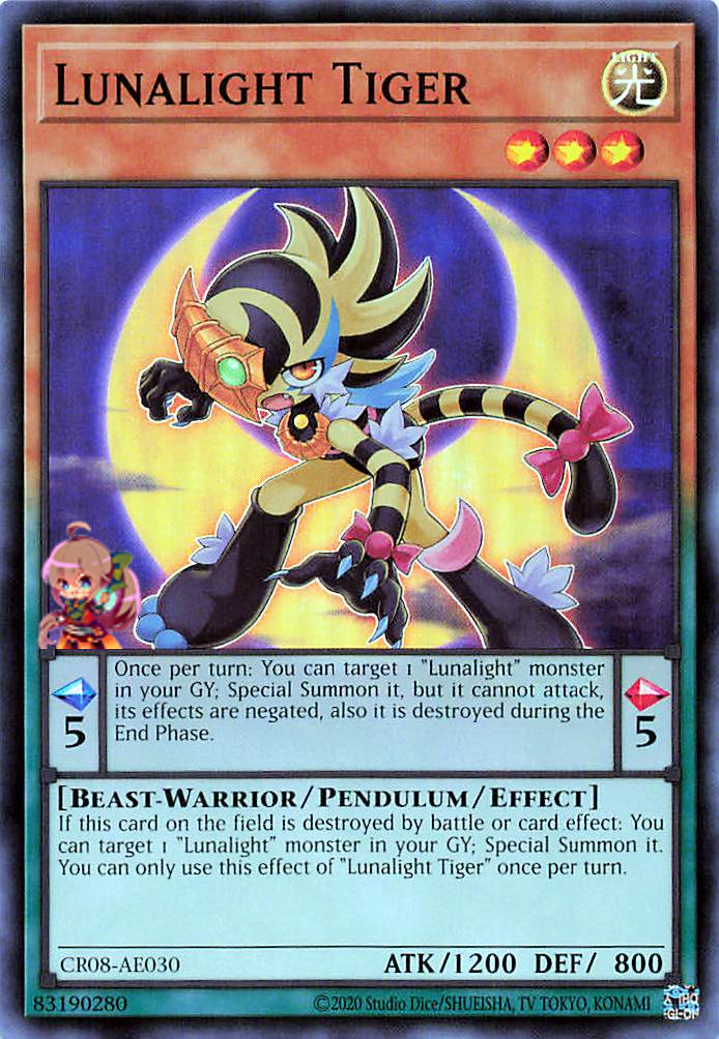 Lunalight Tiger [CR08-AE030-SR] – Cardingedge