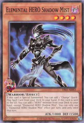 Elemental HERO Shadow Mist [DI01-AE003-C] – Cardingedge