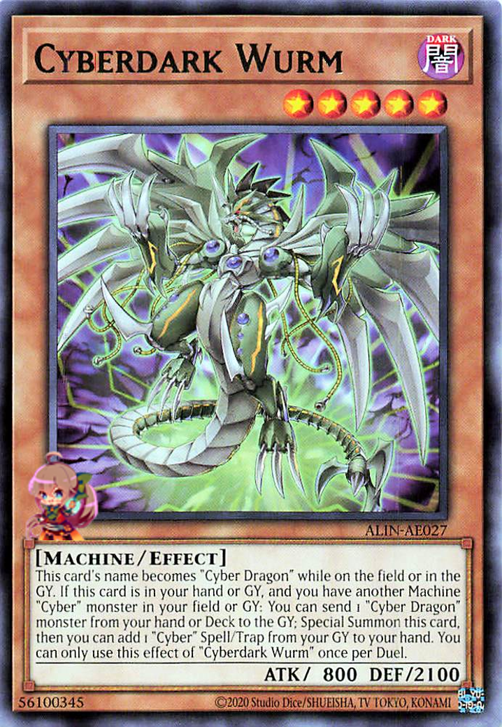 Cyberdark Wurm [ALIN-AE027-R] – Cardingedge