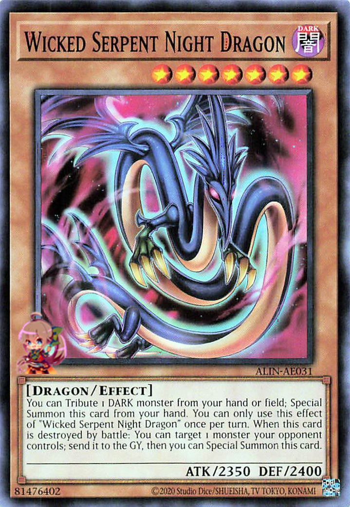 Wicked Serpent Night Dragon [ALIN-AE031-C] – Cardingedge