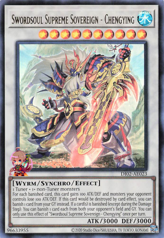 Swordsoul Supreme Sovereign - Chengying [DI02-AE023-UR] – Cardingedge