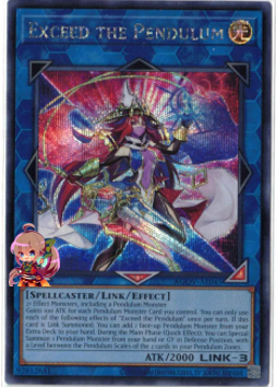 Exceed the Pendulum [AGOV-AE045-SCR] – Cardingedge