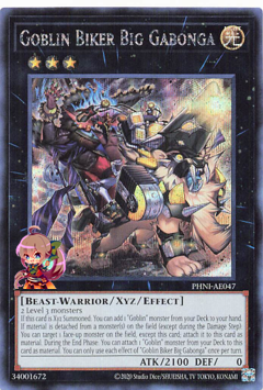 Goblin Biker Big Gabonga [PHNI-AE047-SCR] – Cardingedge
