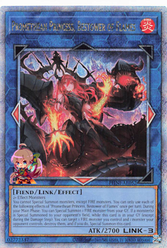 Promethean Princess, Bestower of Flames [PHNI-AE052-QCSCR] – Cardingedge
