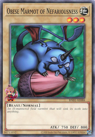 Obese Marmot of Nefariousness [BN01-AE088-C] – Cardingedge