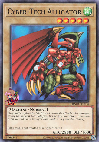 Cyber-Tech Alligator [BN01-AE104-C] – Cardingedge