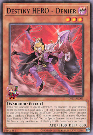 Destiny HERO - Denier [DI01-AE009-C] – Cardingedge