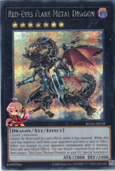 Red-Eyes Flare Metal Dragon [RC04-AE039-SCR] – Cardingedge