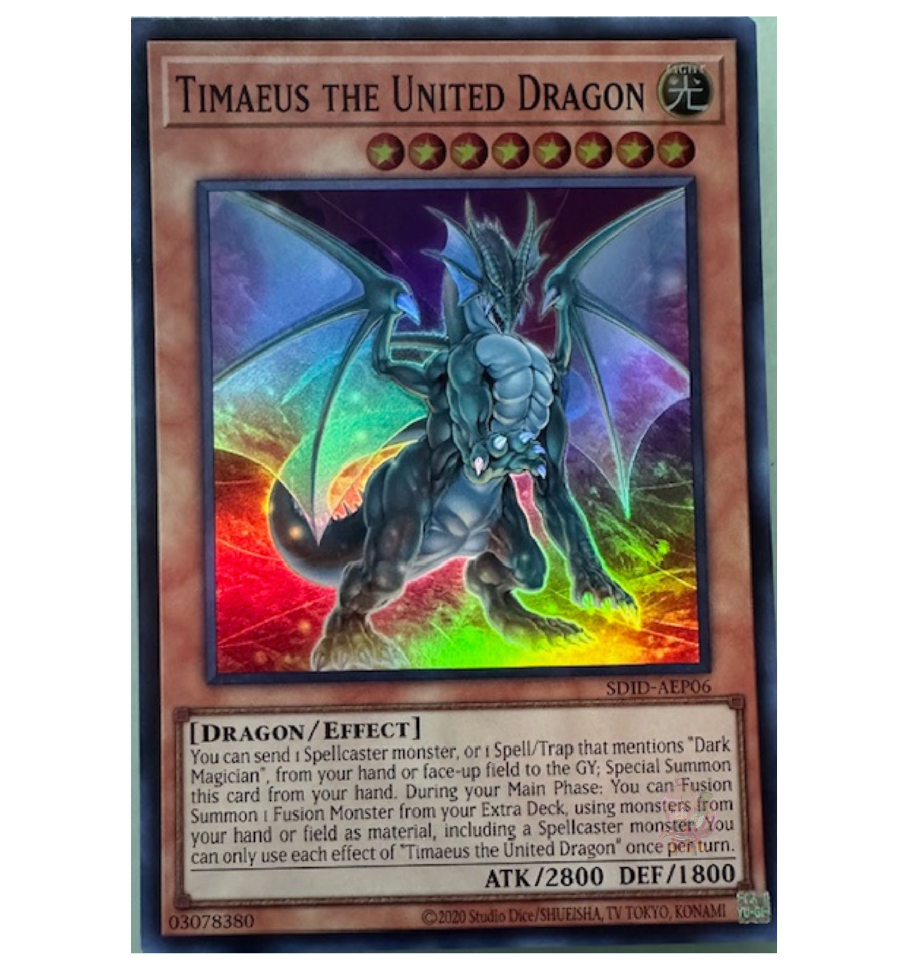 Timaeus the United Dragon [SDID-AEP06-SR] – Cardingedge