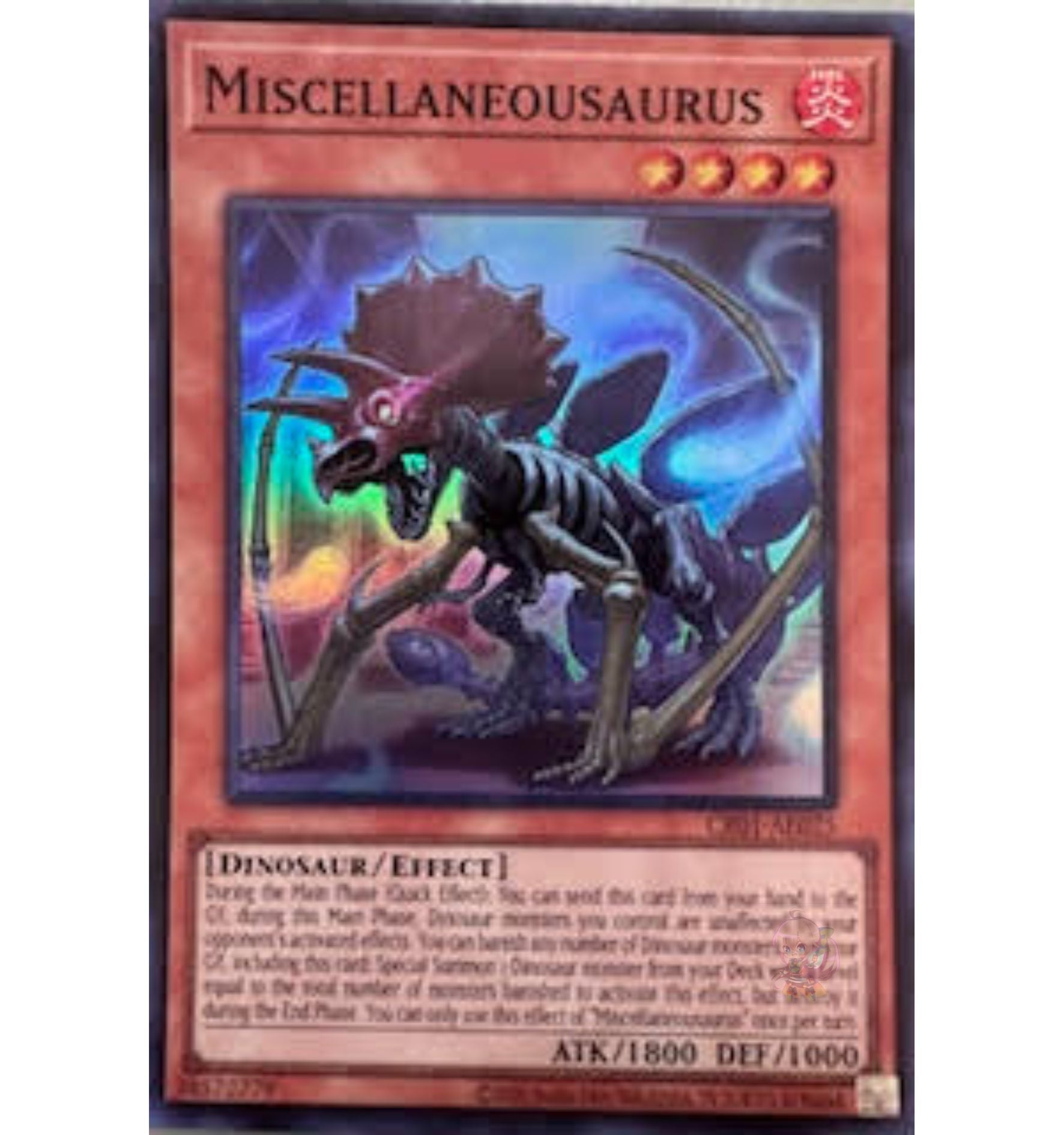 Miscellaneousaurus [CR01-AE025-SR] – Cardingedge
