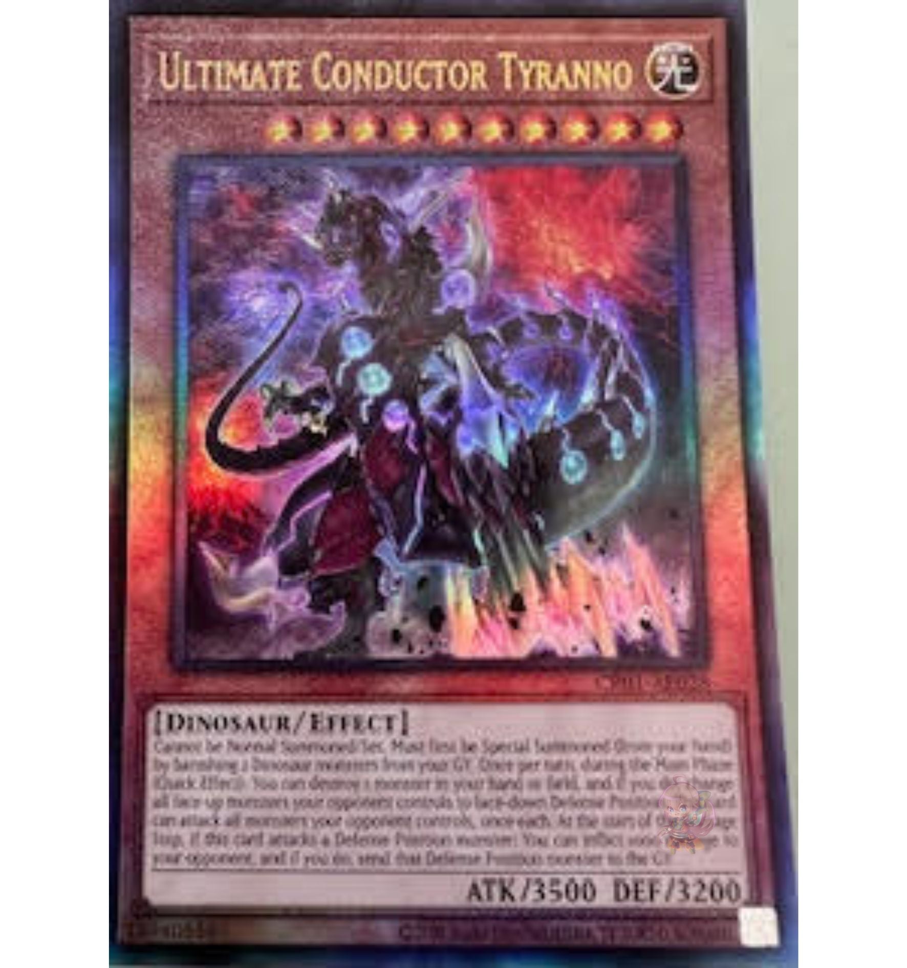 Ultimate Conductor Tyranno [CR01-AE028-UTR] – Cardingedge
