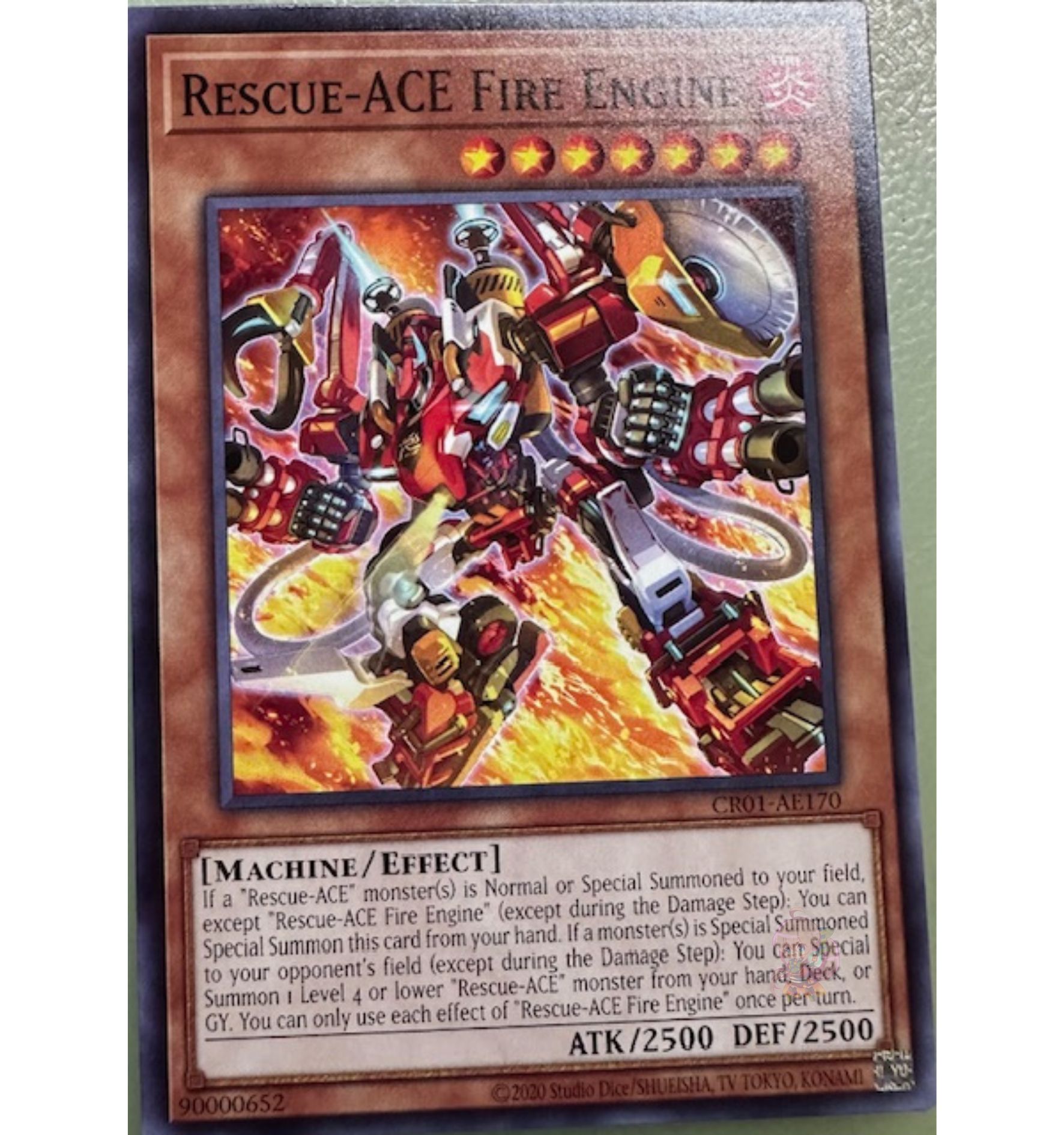 Rescue-ACE Fire Engine [CR01-AE170-C] – Cardingedge