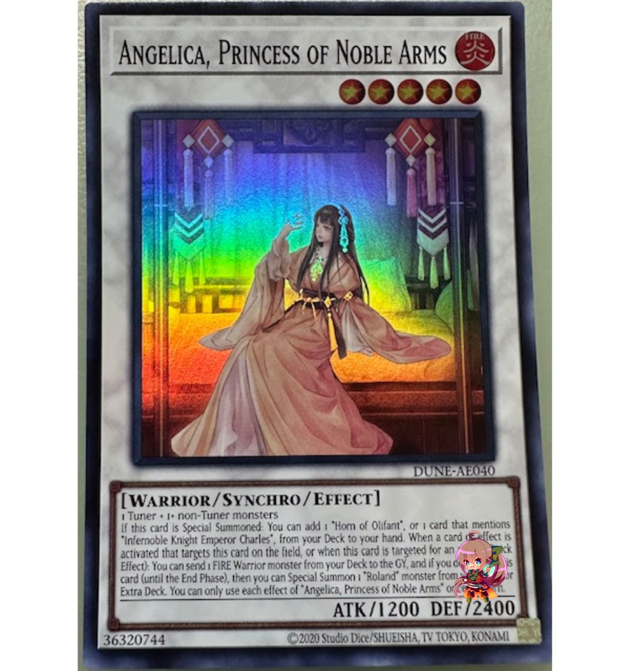 Angelica, Princess of Noble Arms [DUNE-AE040-SR] – Cardingedge