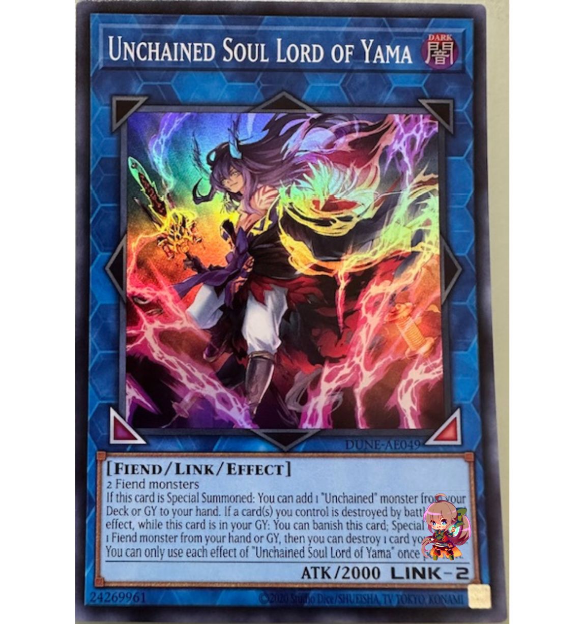 Unchained Soul Lord of Yama [DUNE-AE049-SR] – Cardingedge