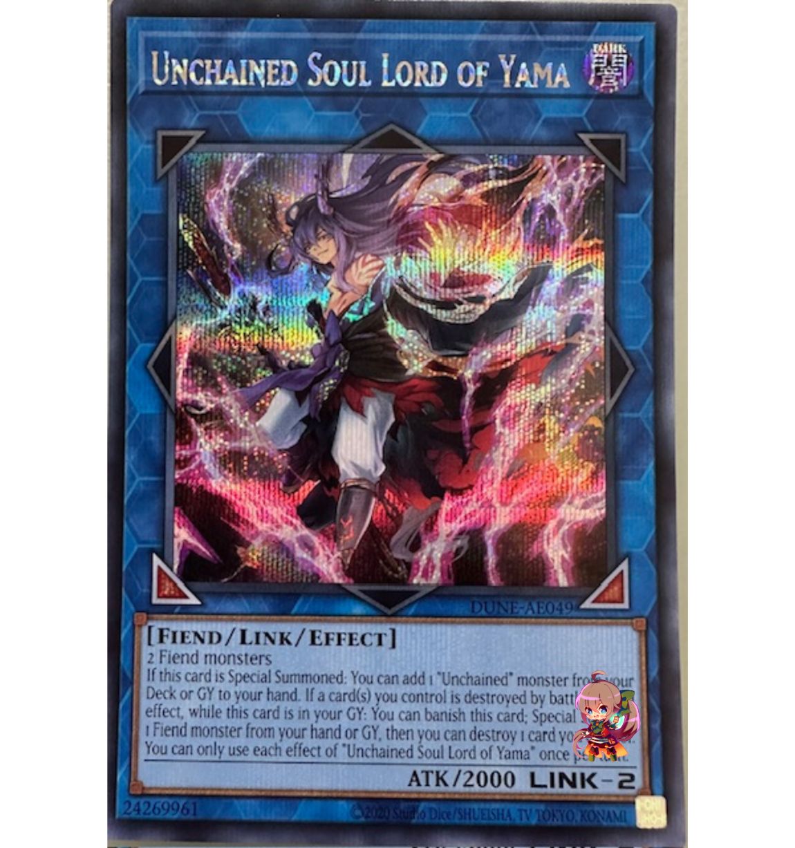 Unchained Soul Lord of Yama [DUNE-AE049-SCR] – Cardingedge