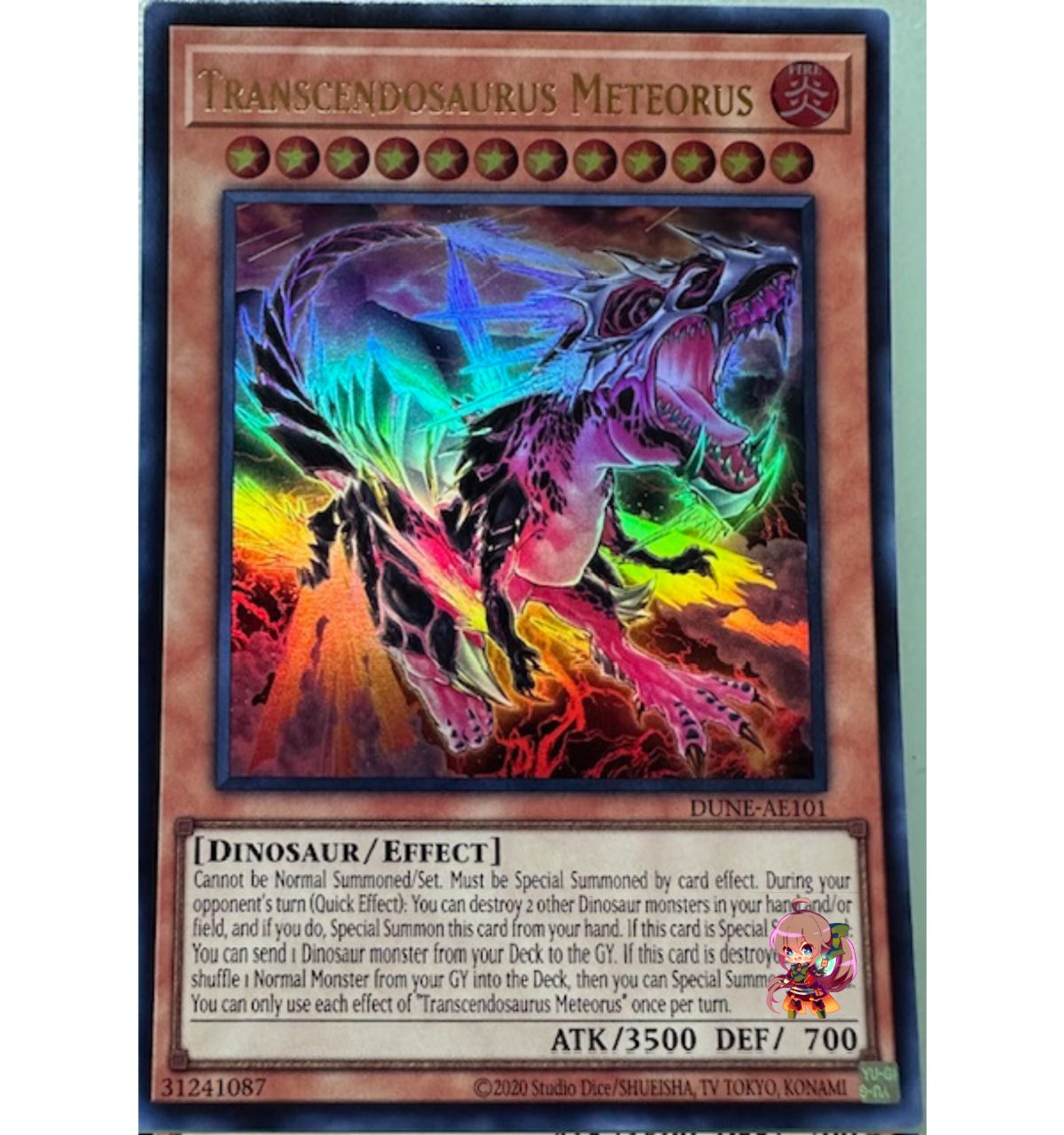 Transcendosaurus Meteorus [DUNE-AE101-UR] – Cardingedge